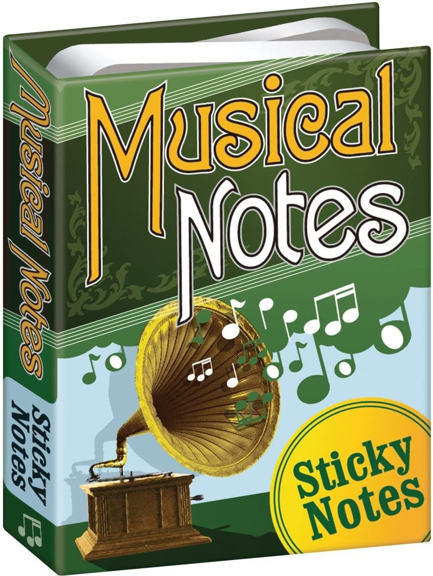 Musical Notes Sticky Notes - Maxima Gift and Book Center