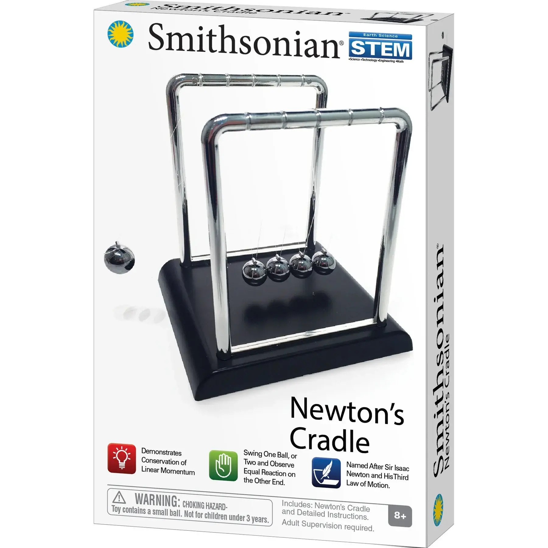 Smithsonian Newtons Cradle Value Set - Maxima Gift and Book Center