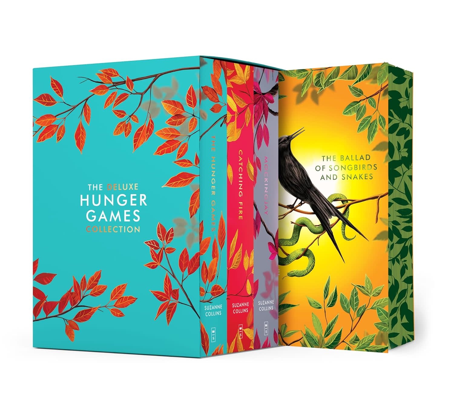 Hunger Games Box Set (Deluxe Edition with Stenciled Edges) - Maxima ...