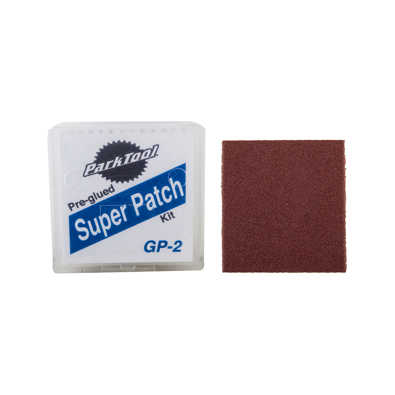 Park Tool - GP-2 - Pre-Glued Super Patch Kit - 6 Patches and Sandpaper ...