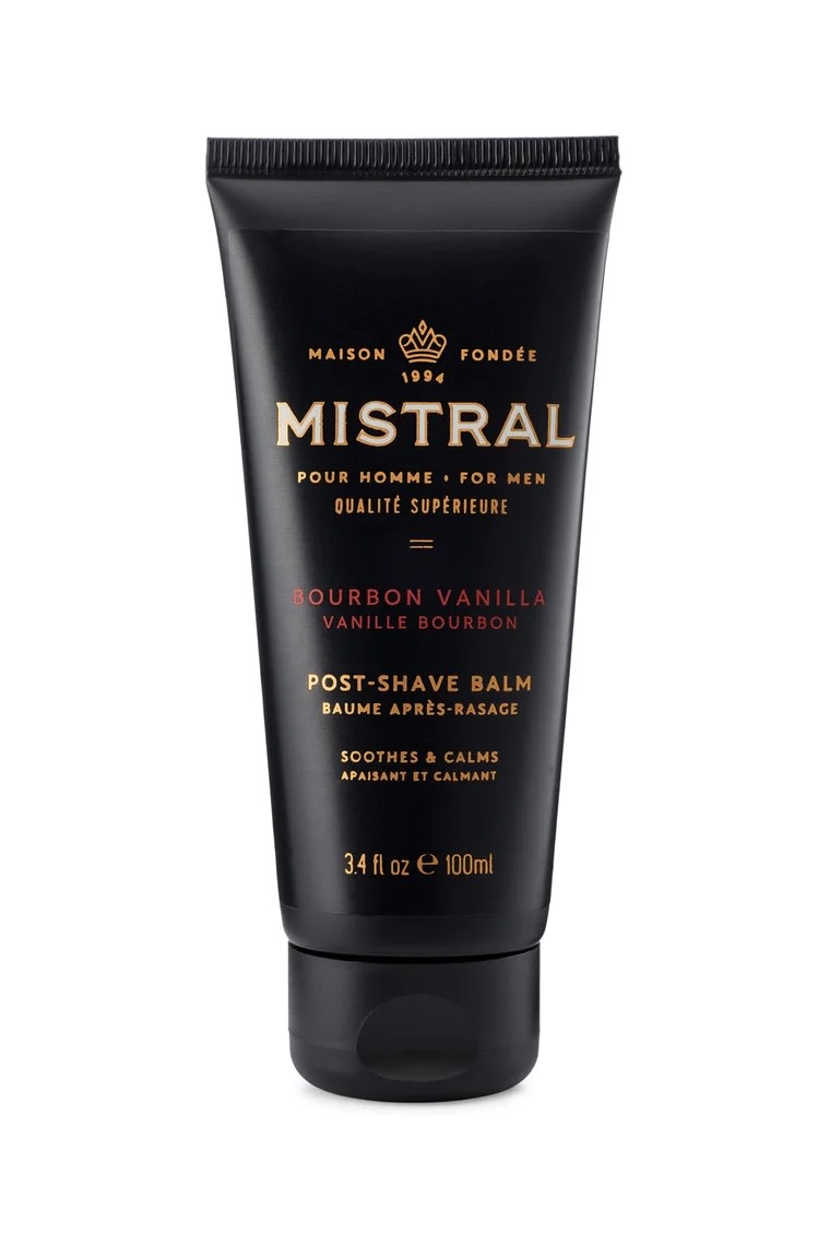 MISTRAL MISTRAL MEN'S POST SHAVE BALM BOURBON VANILLA - Southern Accents MS