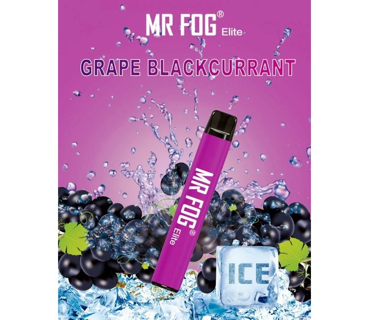 MR FOG ELITE Grape Blackcurrant - Mr. Fog