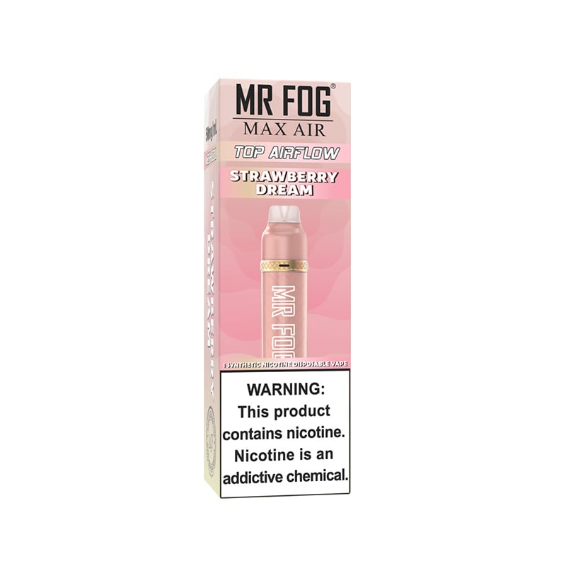 MR FOG MAX AIR 3000 PUFFS - Strawberry Dream - Mr Fog Canada