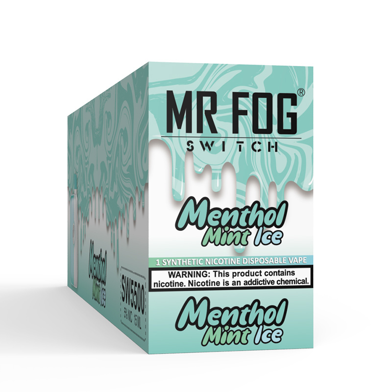 MR FOG SWITCH 5500 PUFFS Mint Menthol Ice - Mr Fog Canada
