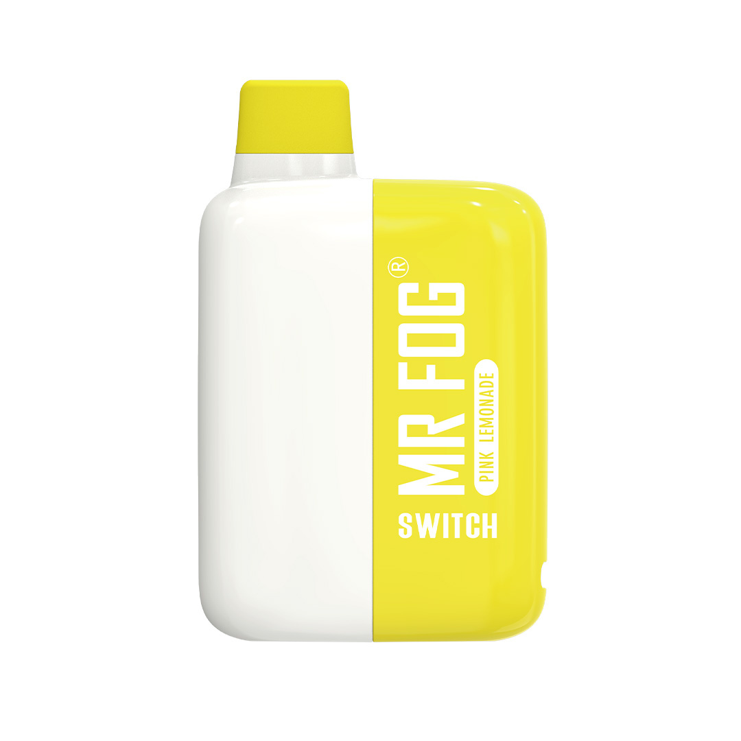 MR FOG SWITCH 5500 PUFFS Pink Lemon - Mr Fog Canada MR FOG SWITCH 5500 PUFFS Pink Lemon - Mr Fog Canada