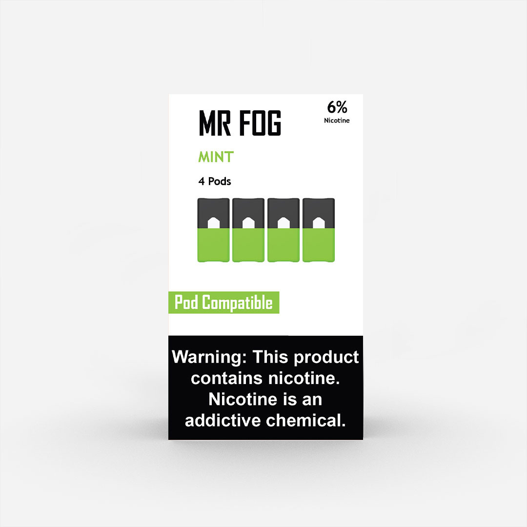 MR FOG PODS PACK OF 4 Mint - Mr Fog Canada