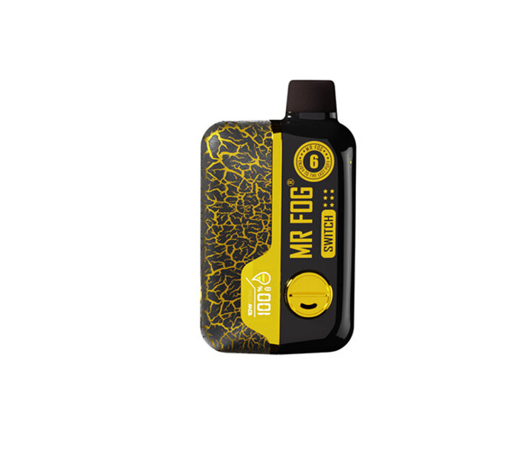 MR FOG SWITCH 15000 PUFFS GOLD EDITION FOR 6TH ANNIVERSARY - mrfogvapesstore.com