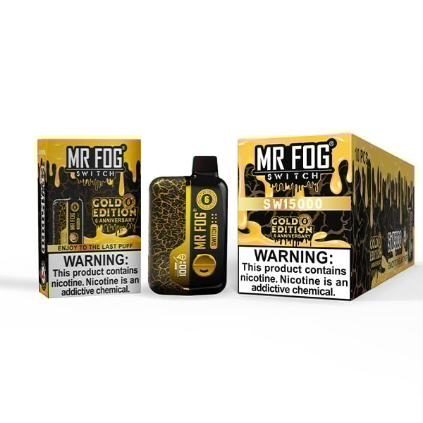 MR FOG SWITCH 15000 PUFFS Gold Edition - Mr Fog Canada