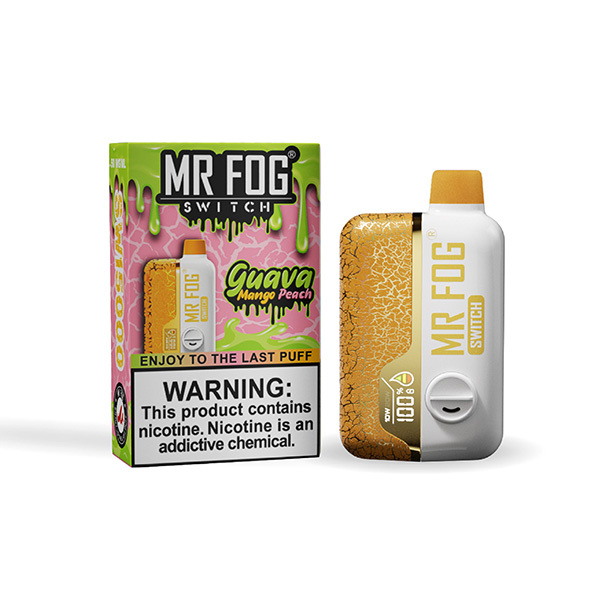 MR FOG SWITCH 15000 PUFFS Guava Mango Peach - Mr. Fog