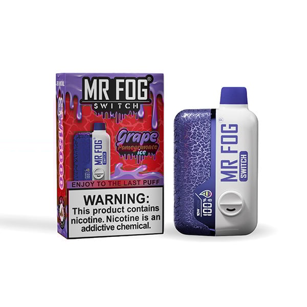 MR FOG SWITCH 15000 PUFFS Grape Pomegranate Ice - Mr Fog Canada