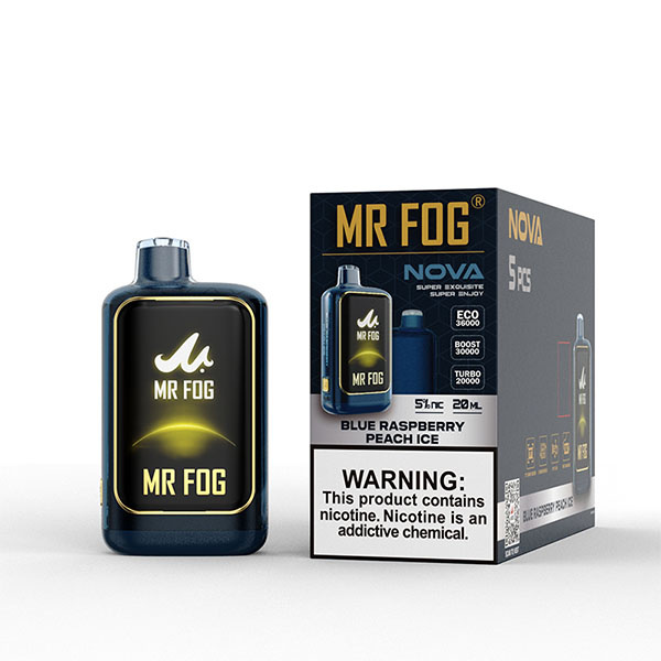 MR FOG NOVA Blue Razz Steezy Peach Ice - Mr. Fog