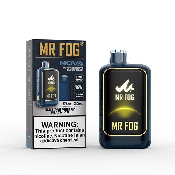 MR FOG NOVA Blue Razz Steezy Peach Ice - Mr. Fog