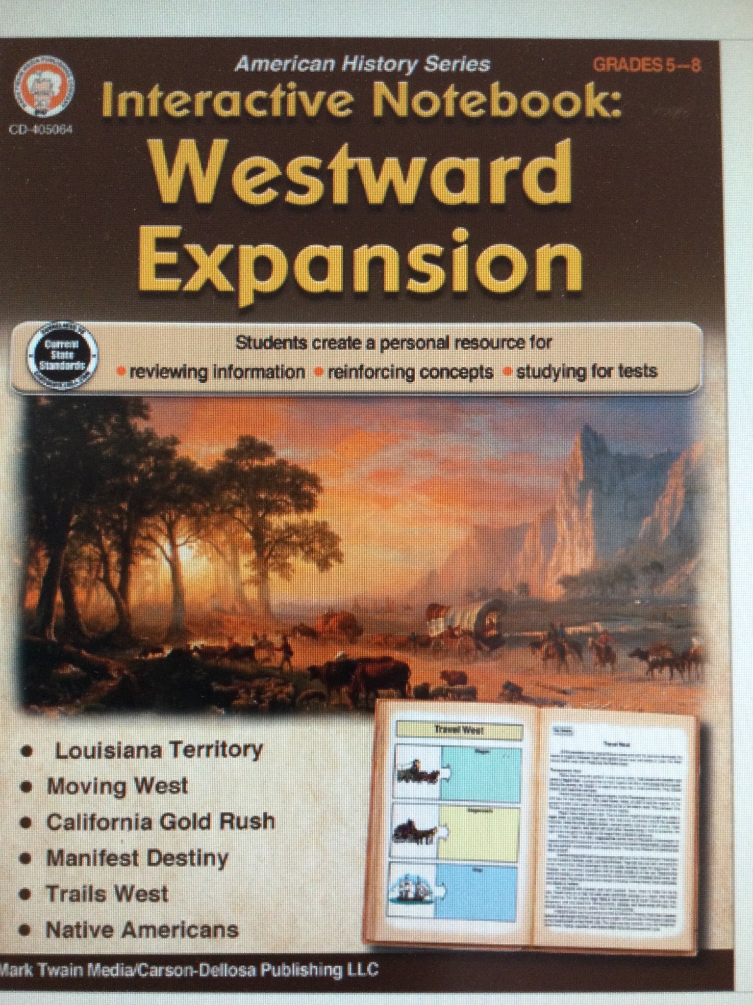 Interactive Notebook: Westward Expansion - School Spot