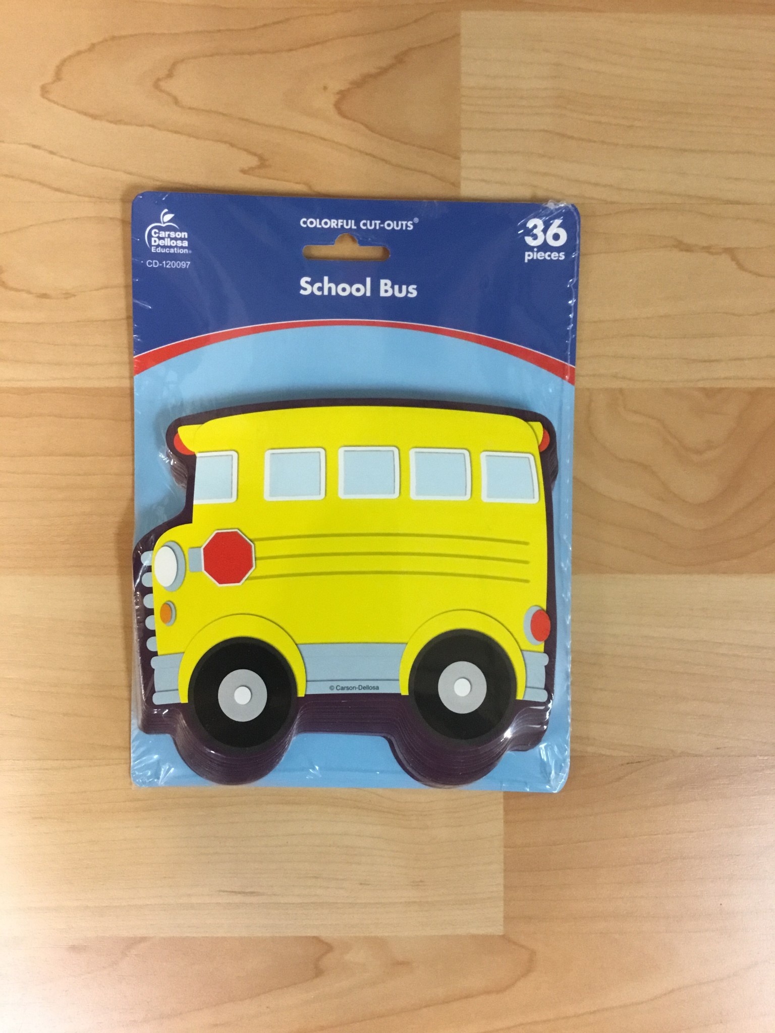 School Bus Cutouts 36pc - School Spot