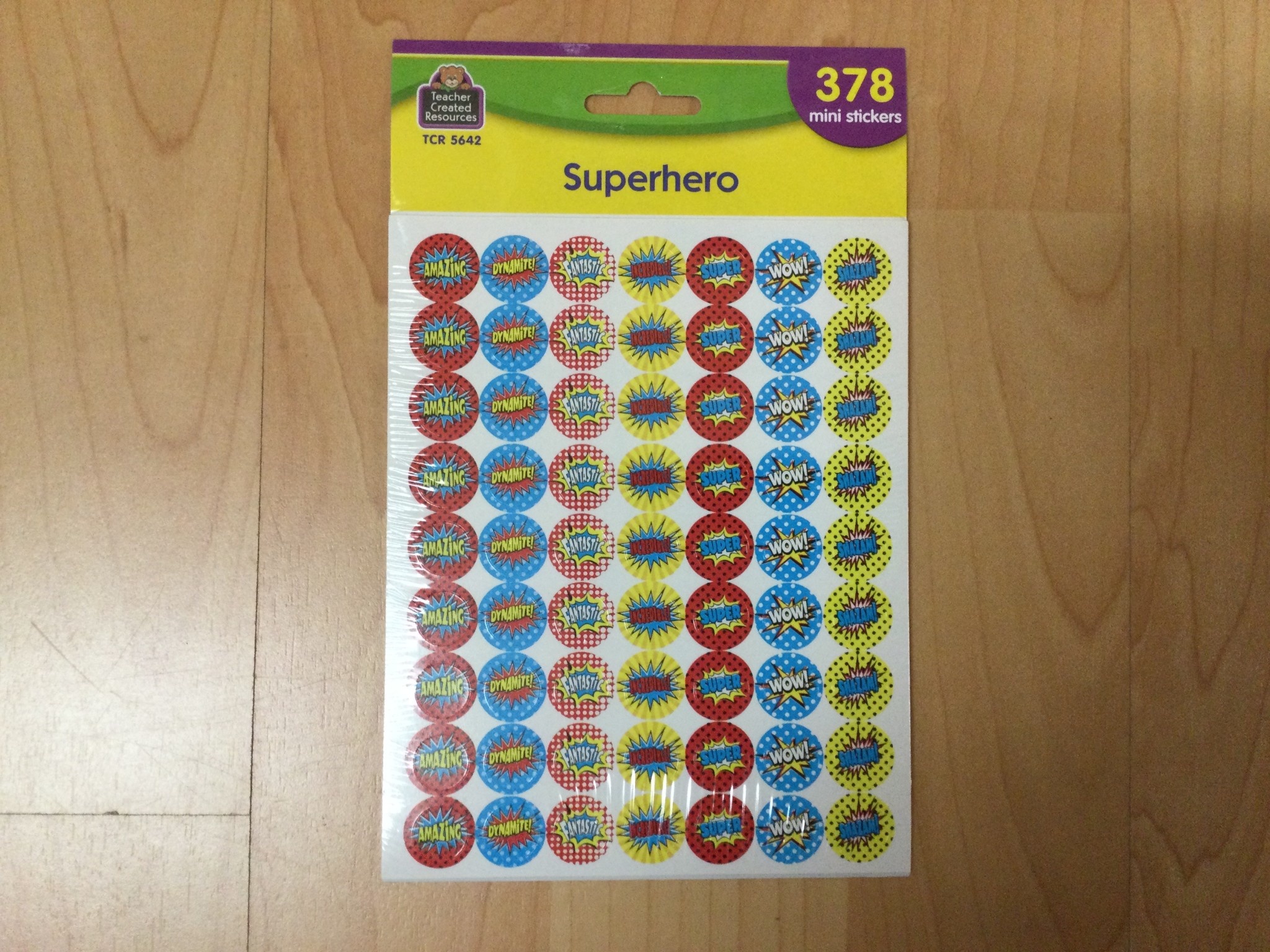 Superhero Spot Stickers 378 Superhero Spot Stickers - School Spot