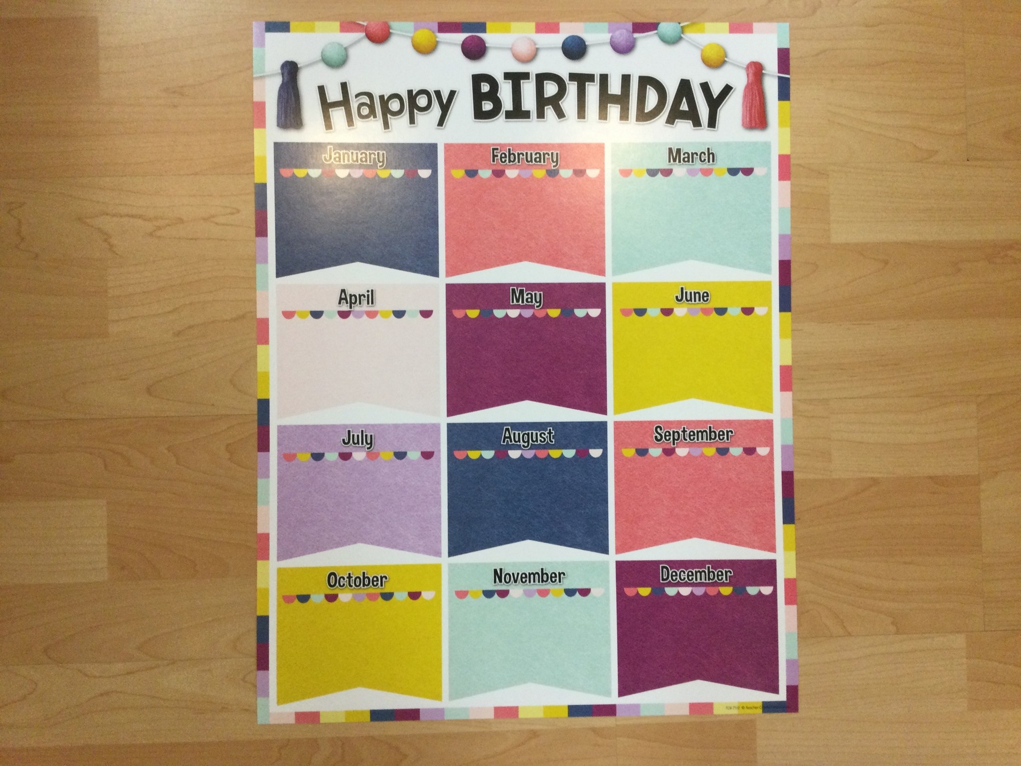 Oh Happy Day Birthday Chart Oh Happy Day Birthday Chart - School Spot