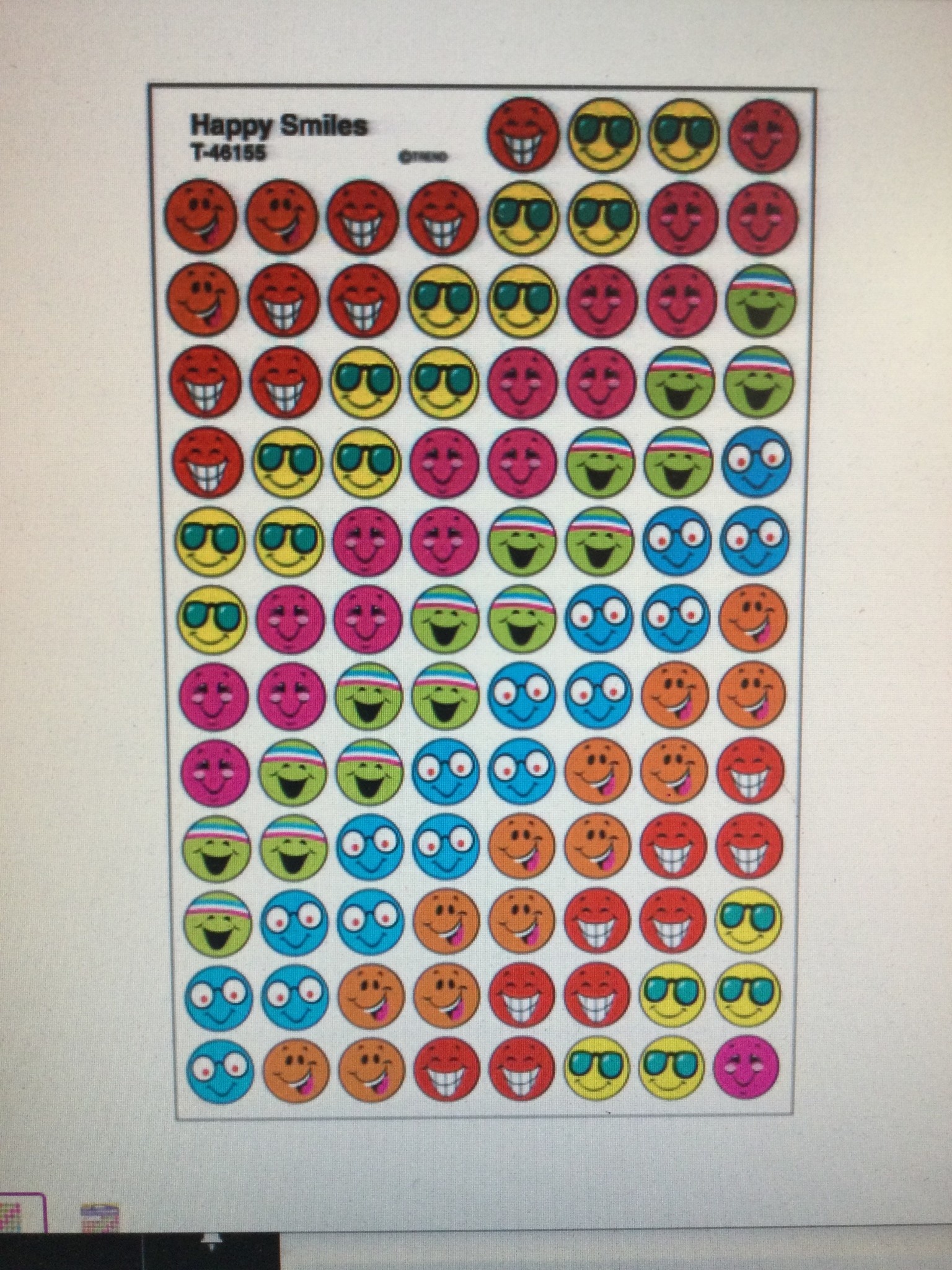 Happy Smiles Spot Stickers Happy Smiles Spot Stickers - School Spot
