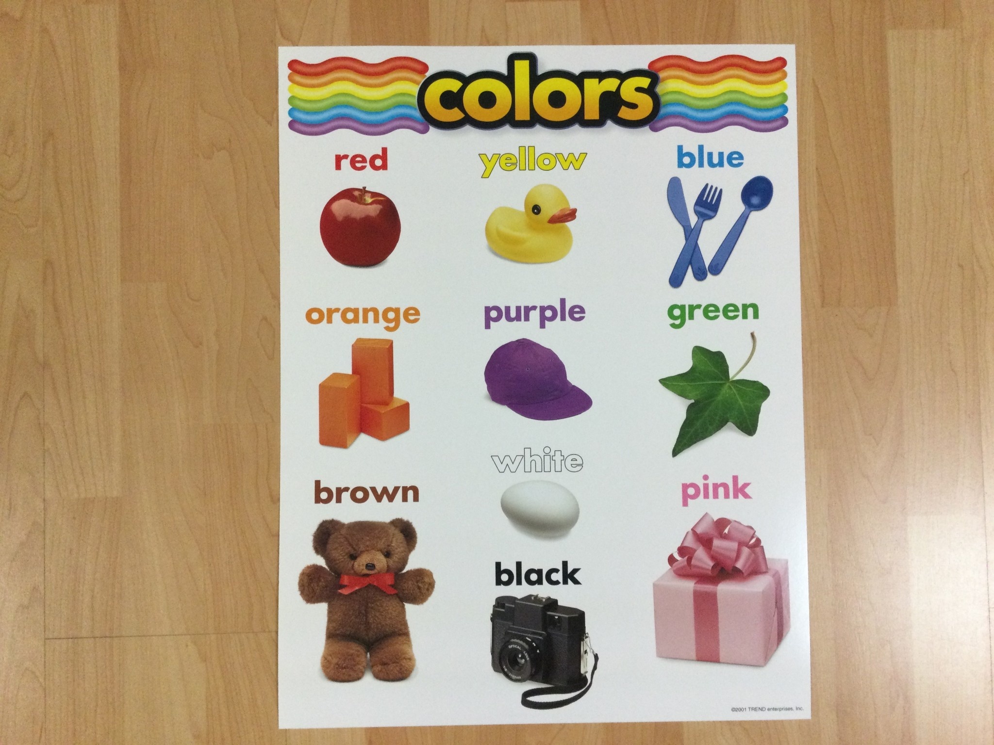 Colors Photo Chart Colors Photo Chart - School Spot