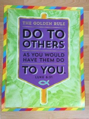 The Golden Rule Chart - School Spot