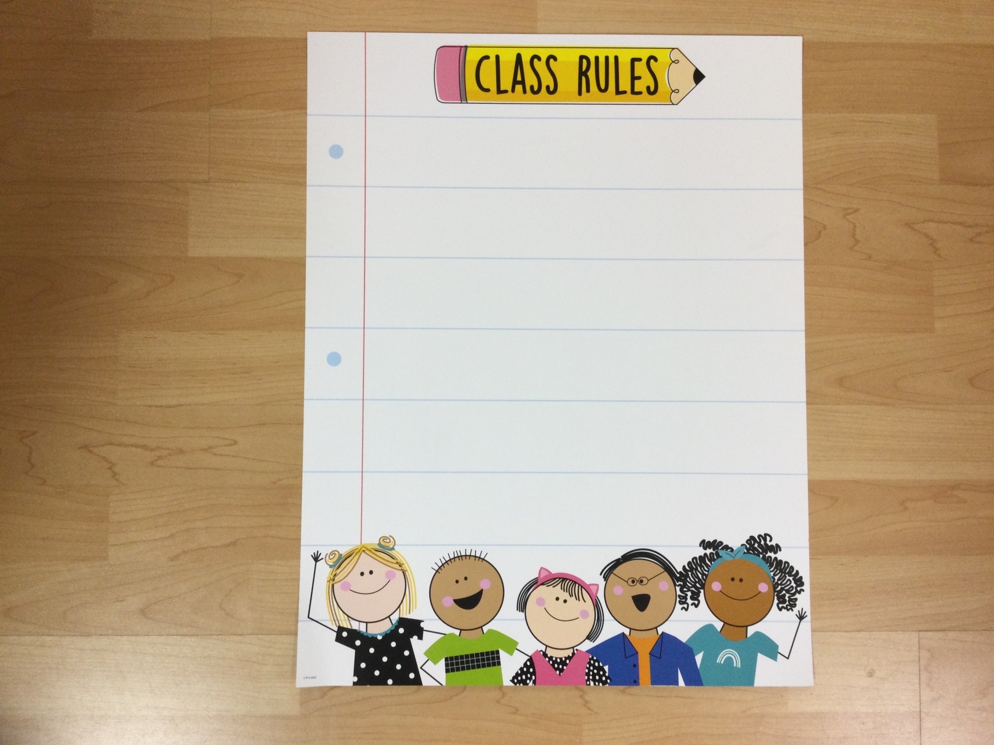 Stick Kids Classroom Rules Chart - School Spot