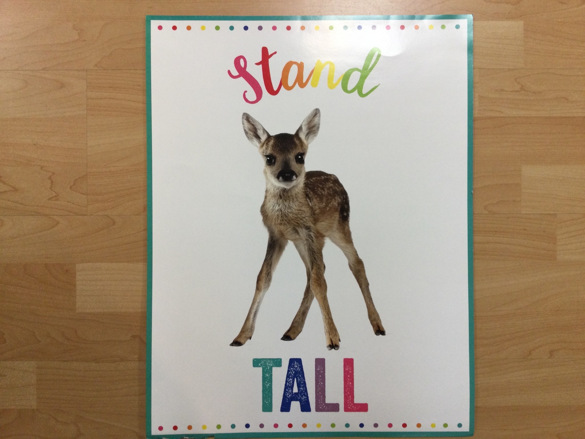 Stand Tall Deer Chart Schoolgirl Style Woodland Whimsy Stand Tall Deer ...