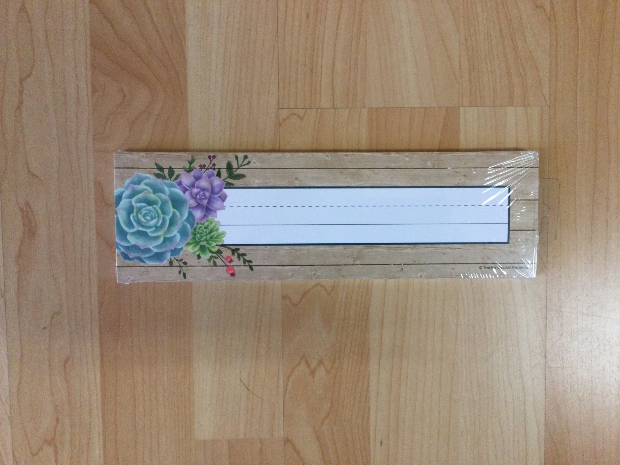 Rustic Bloom Nameplates Rustic Bloom Nameplates - School Spot