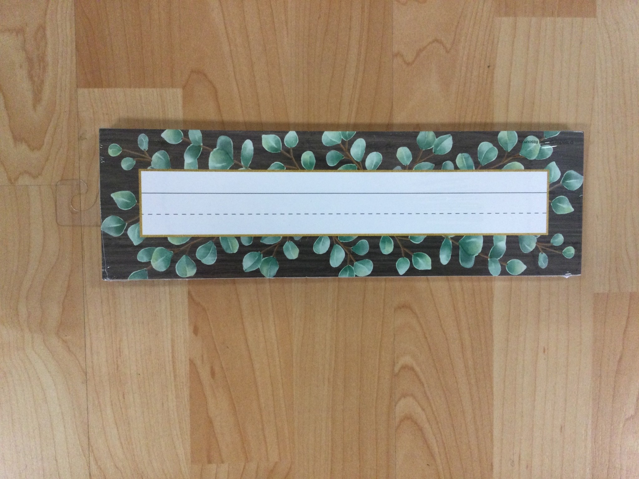 Eucalyptus Nameplates Eucalyptus Nameplates - School Spot