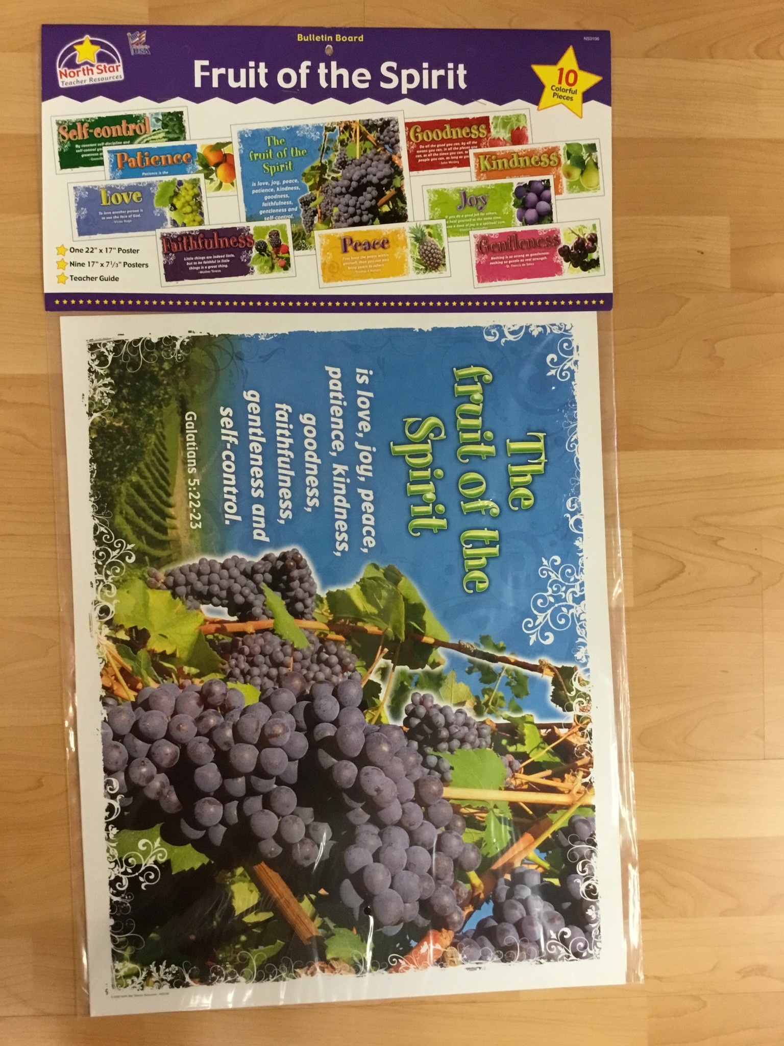 Fruit of the Spirit Bulletin Board - School Spot