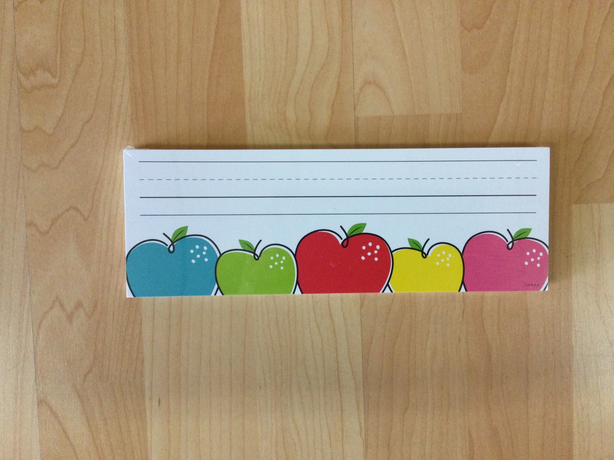 Doodle Apples Nameplates 36 pk - School Spot