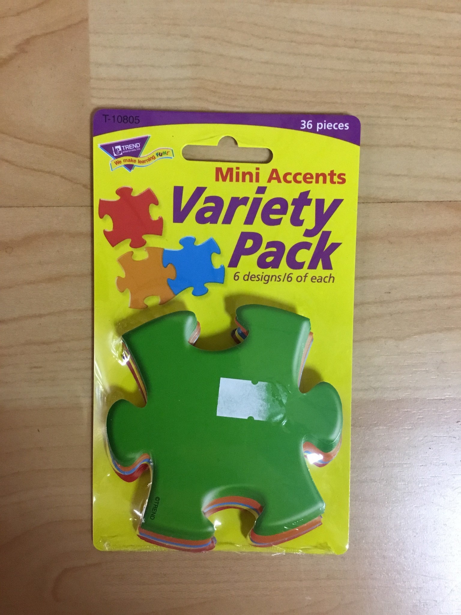 Puzzle Pieces Mini Cutouts Puzzle Pieces Mini Cutouts 36pc - School Spot