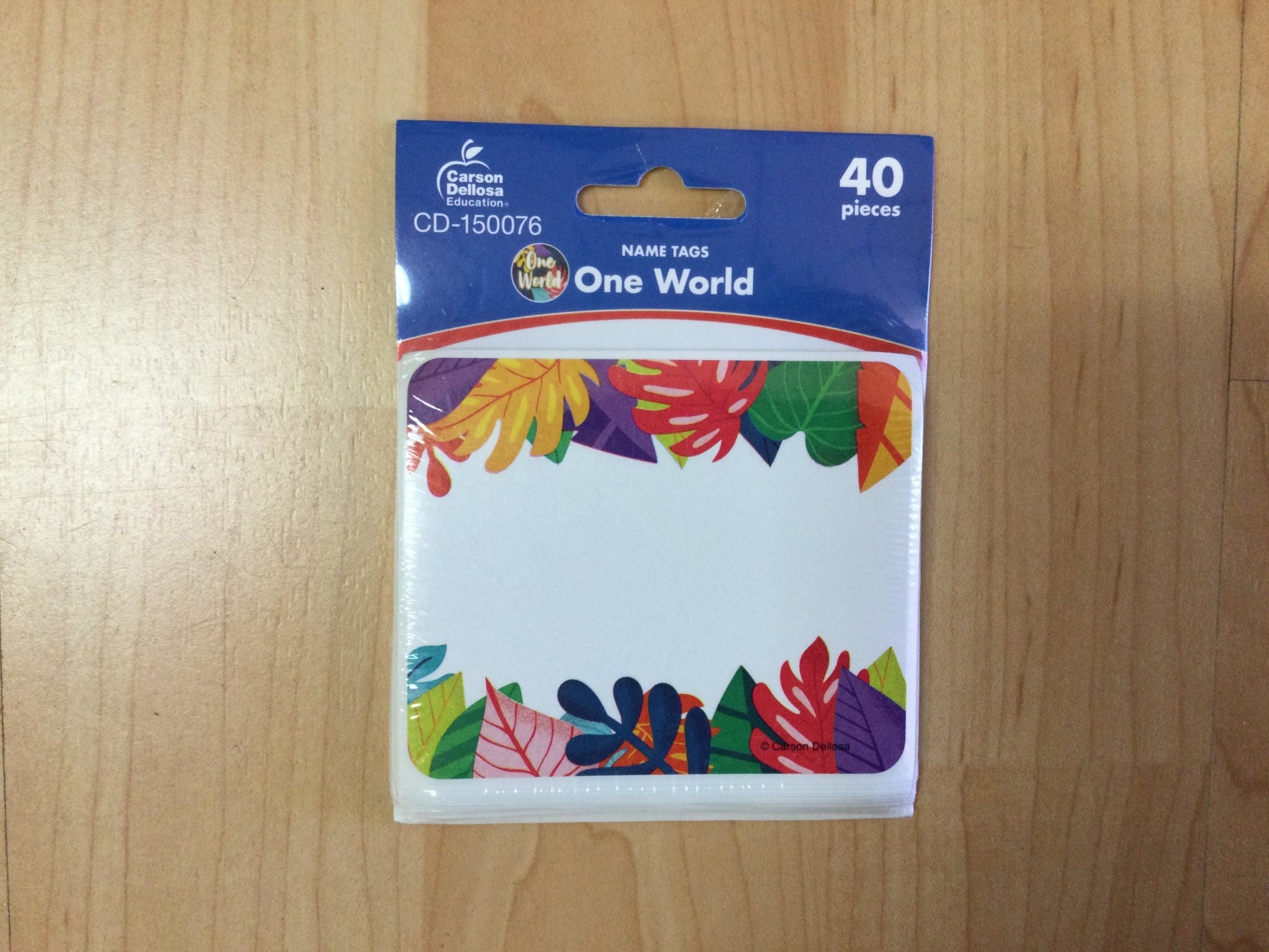 One World Name Tags One World Name Tags - School Spot