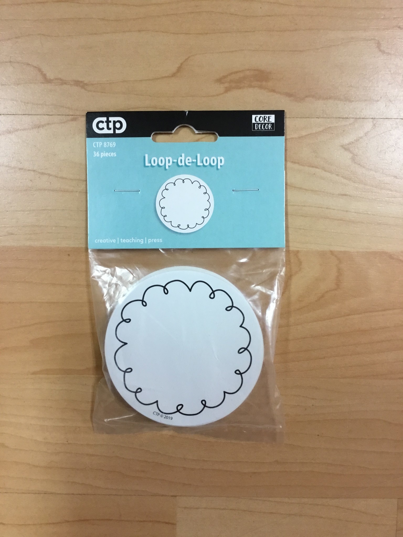 Loop-de-Loop Mini Cutouts Loop-de-Loop Mini Cutouts - School Spot