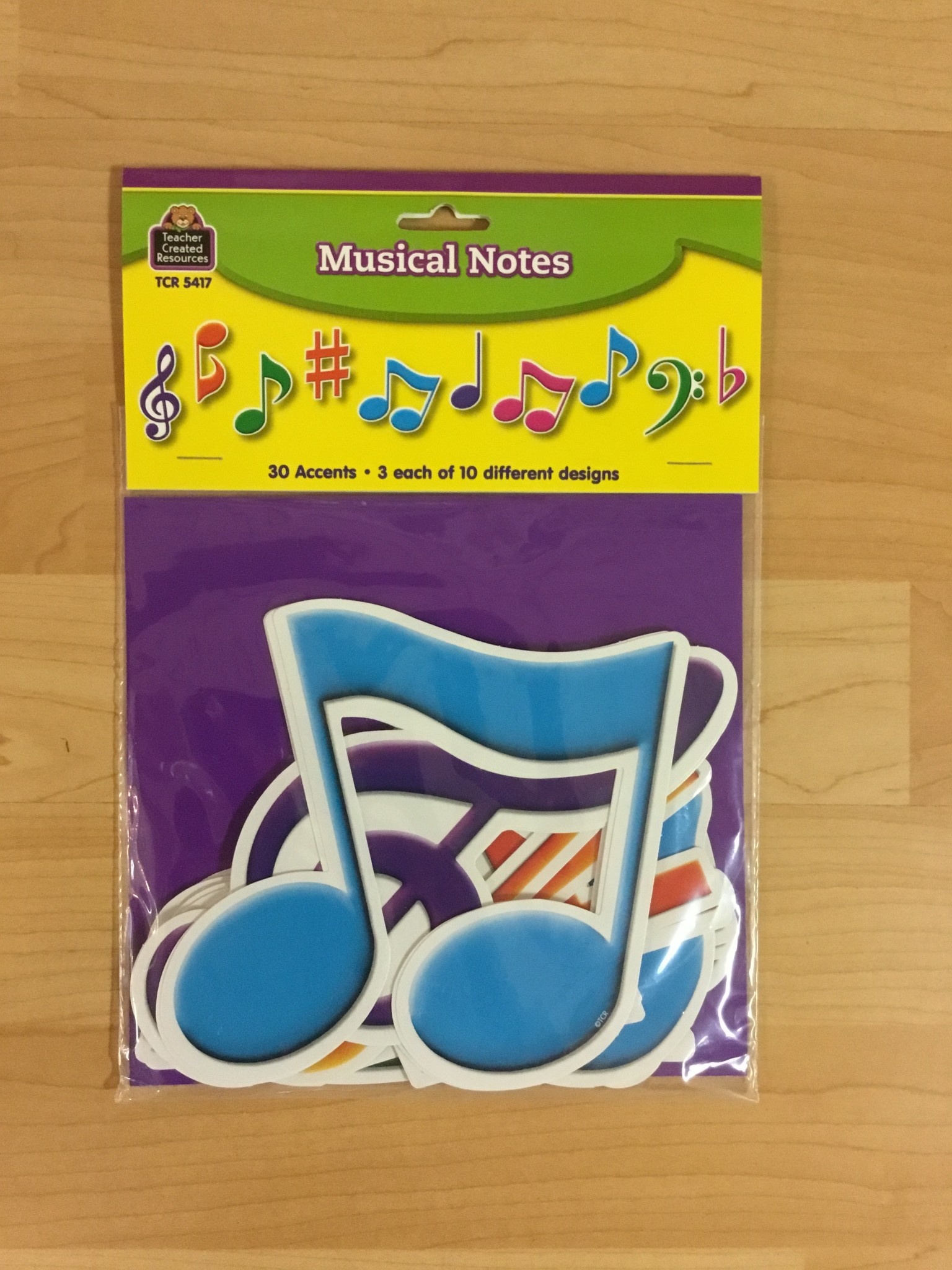 Musical Notes Cutouts Musical Notes Cutouts - School Spot