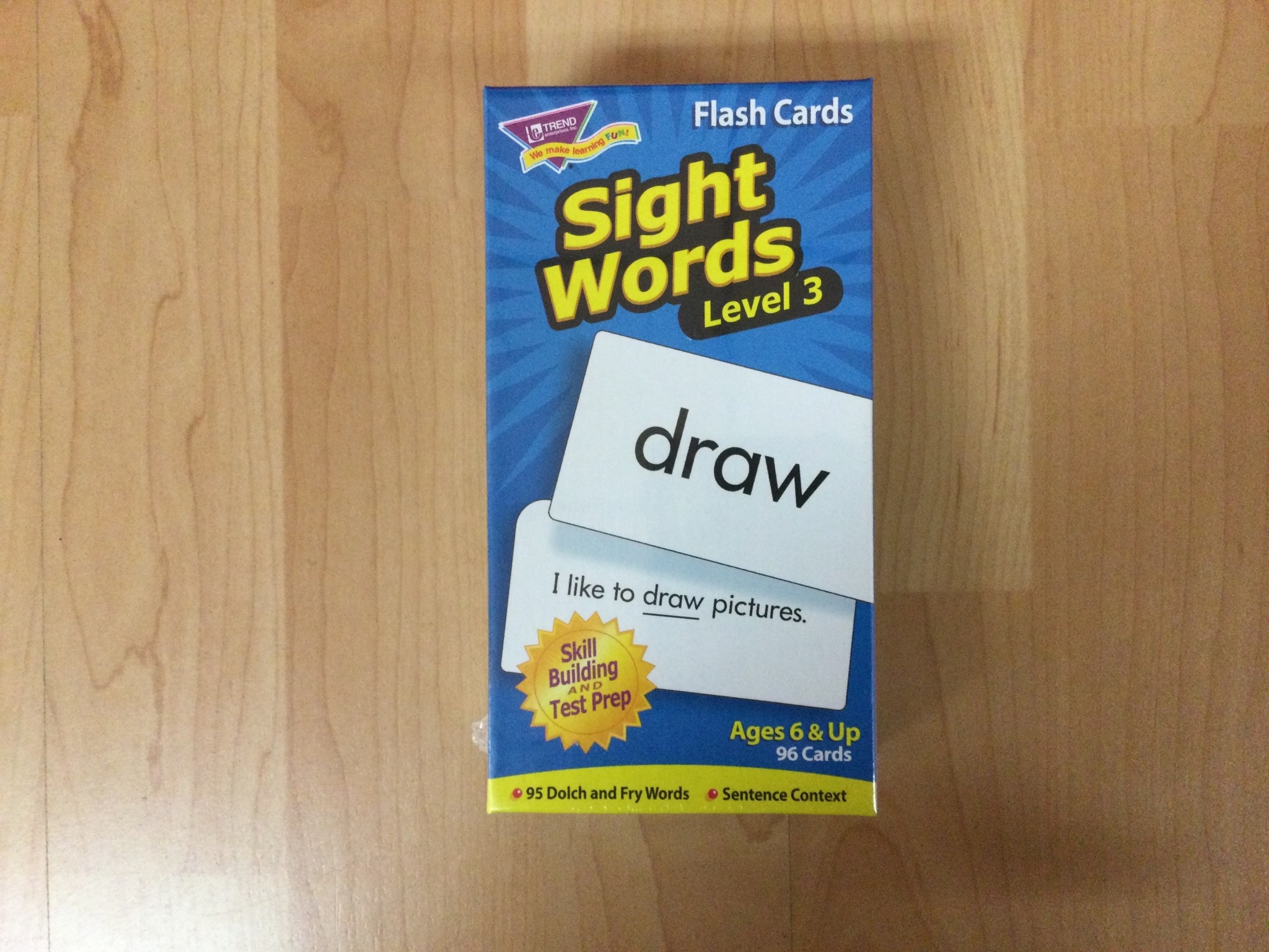 Sight Words Level 3 Flash Cards 96pc - School Spot