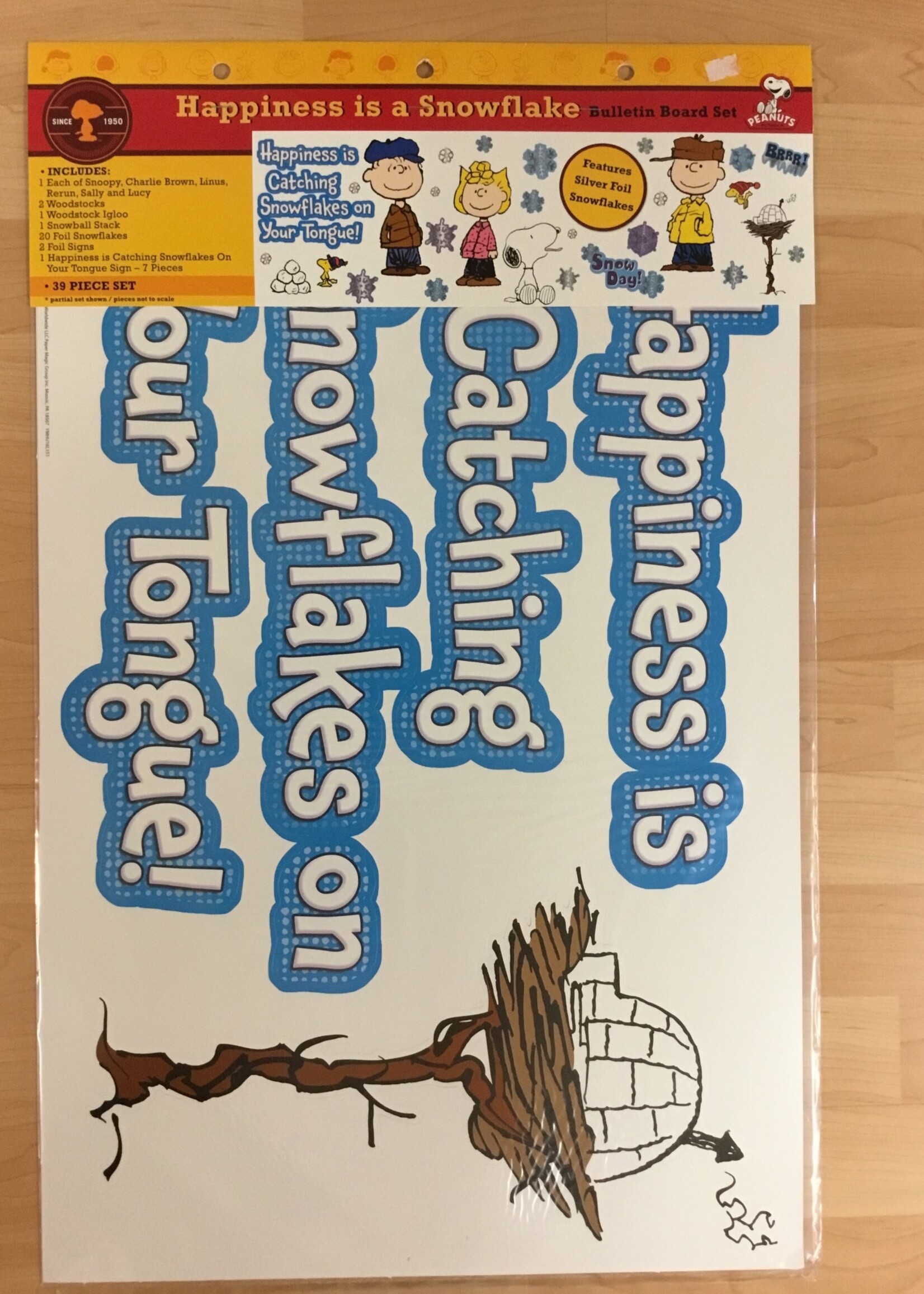 Charlie Brown Snow Flakes