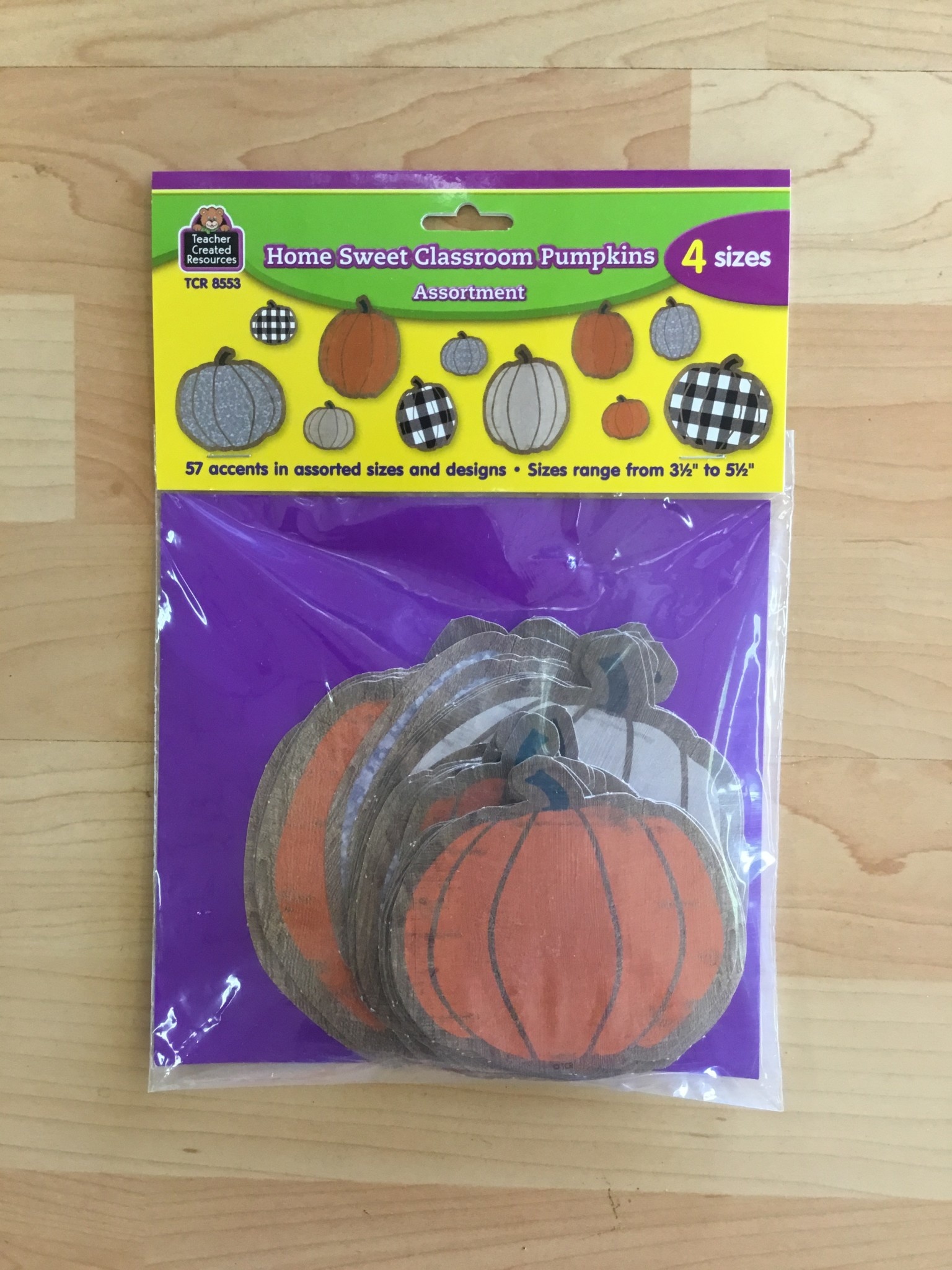 Home Sweet Classroom Pumpkins Cutouts Asst 57pc - School Spot