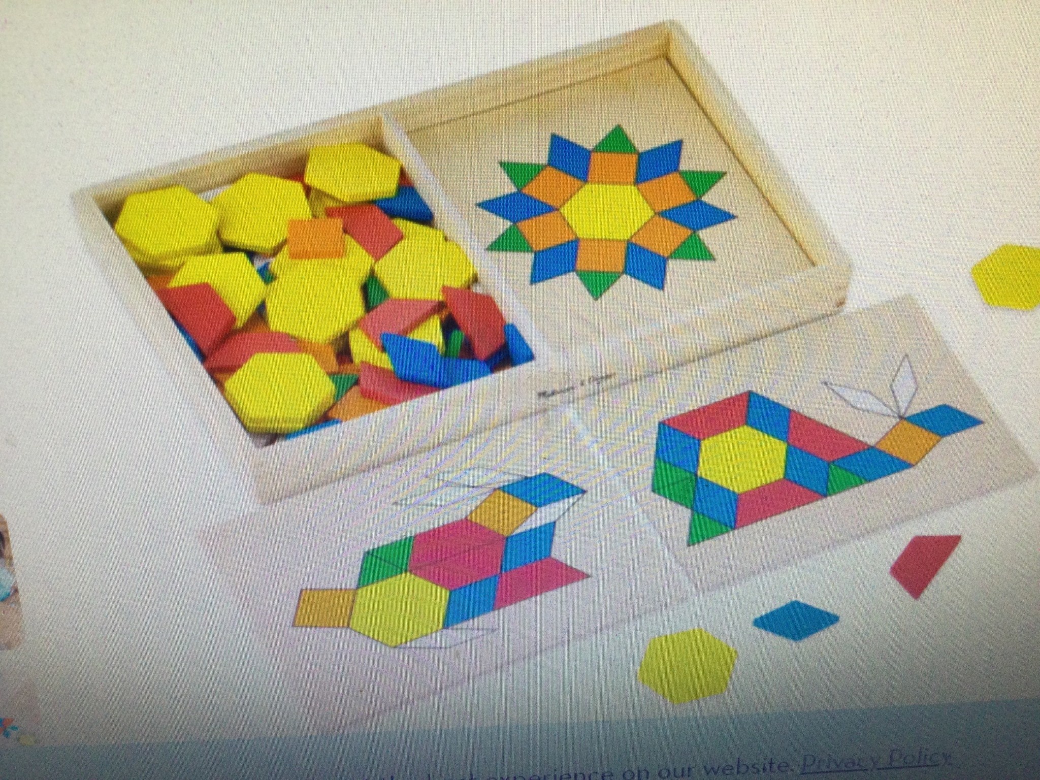 Pattern Blocks & Boards - School Spot