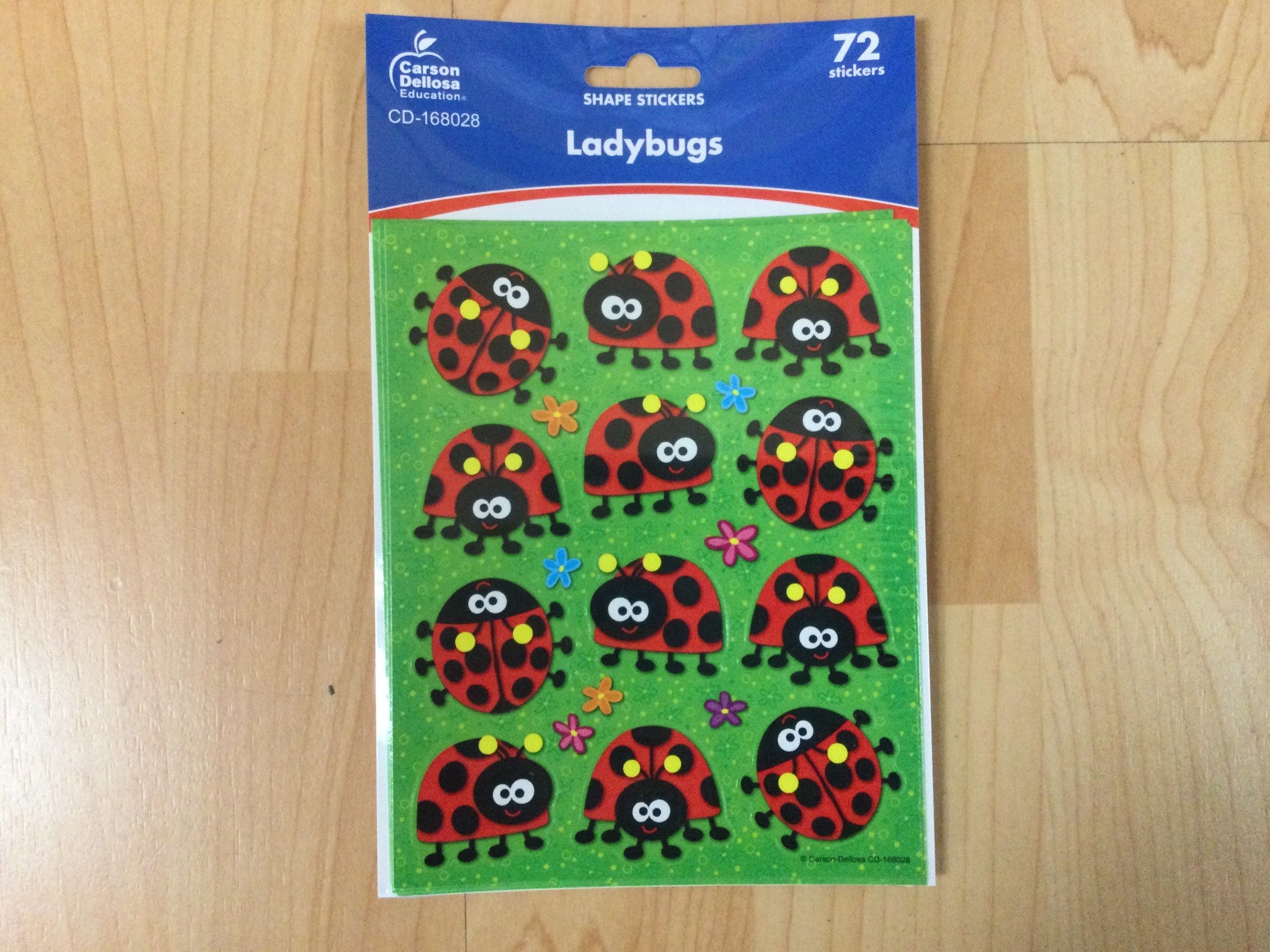 Ladybug Shape Stickers - School Spot