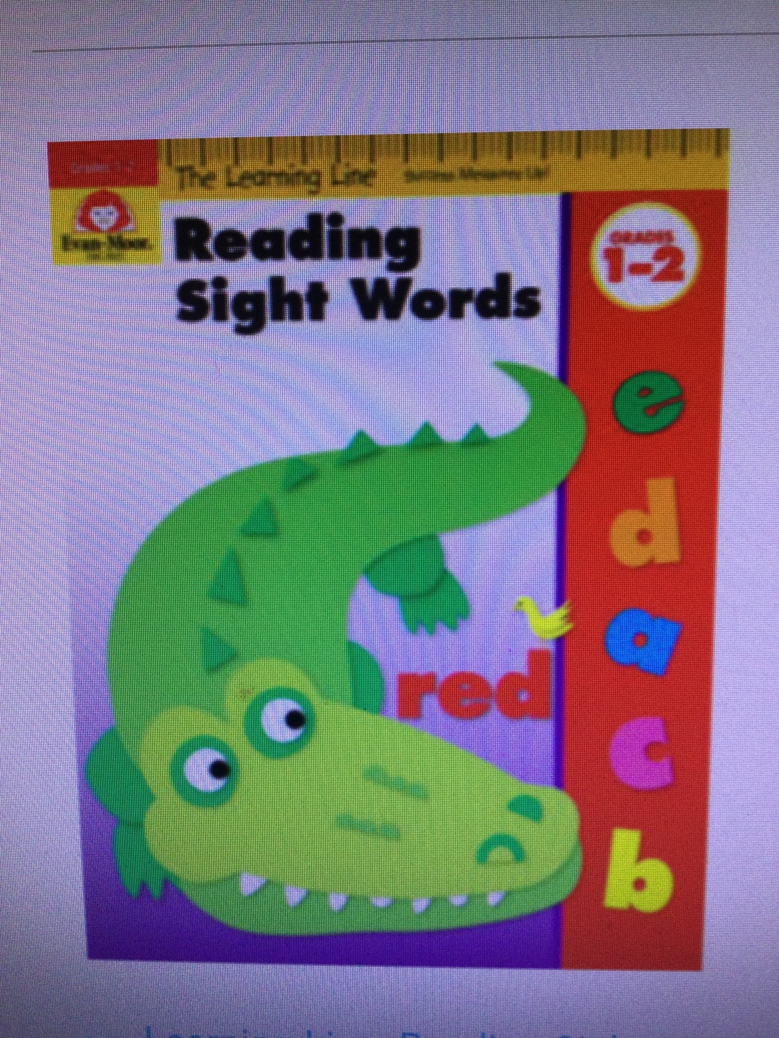 Reading Sight Words Gr 1 2 School Spot