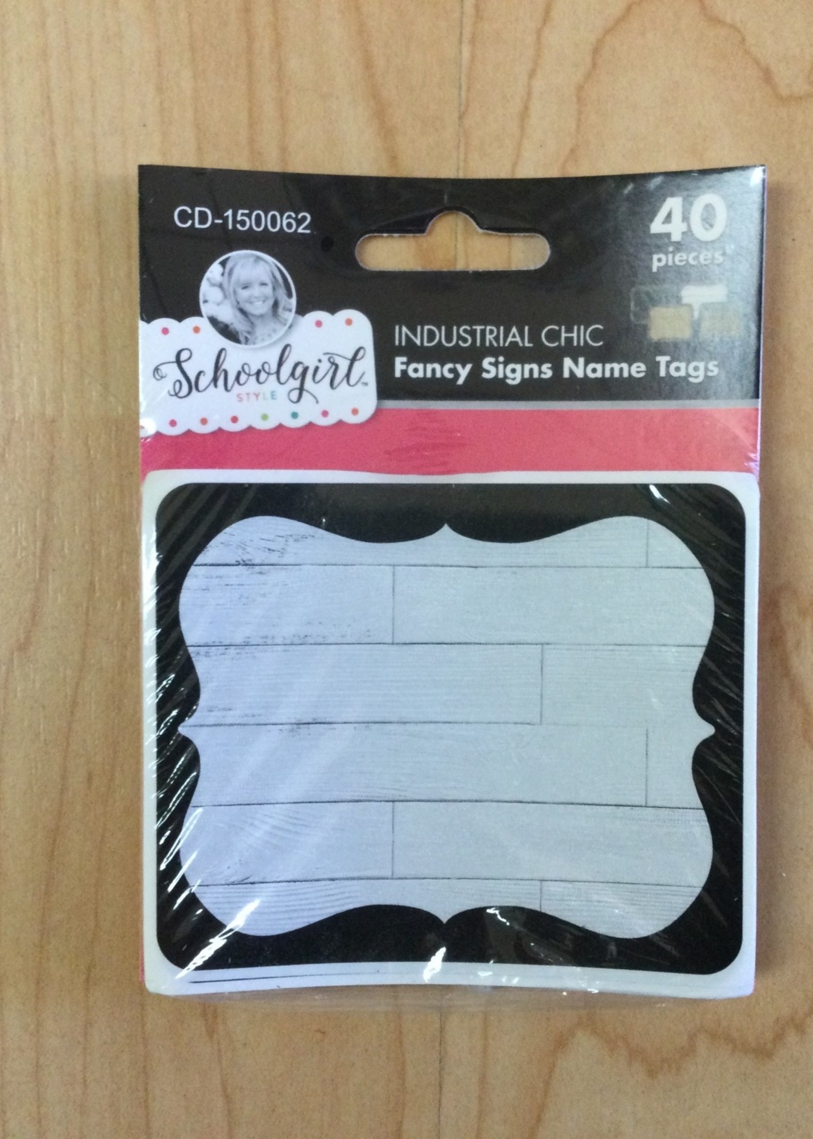 Industrial Chic Fancy Labels - School Spot