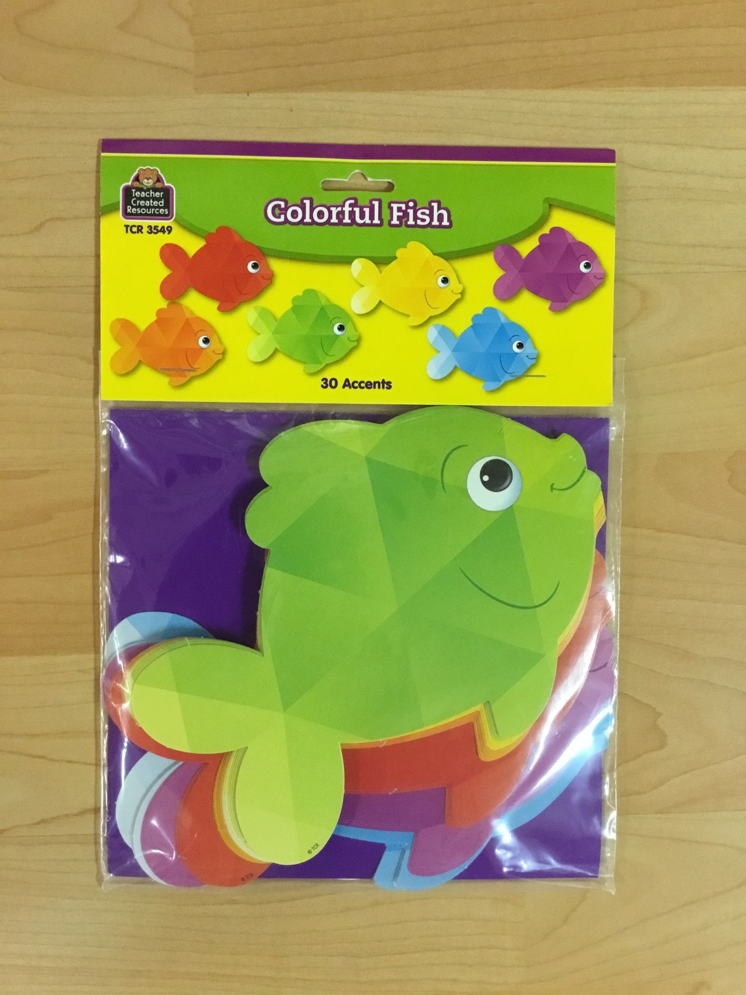 Colorful Fish Cutouts 30pc - School Spot