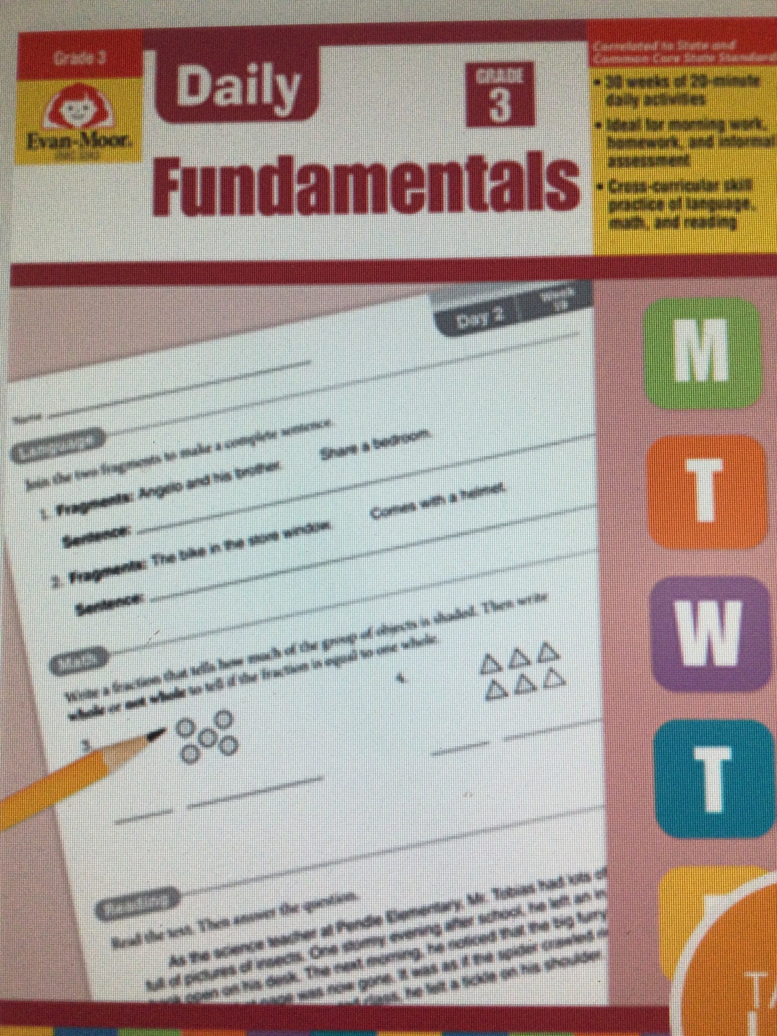 Daily Fundamentals Grade 3 - School Spot