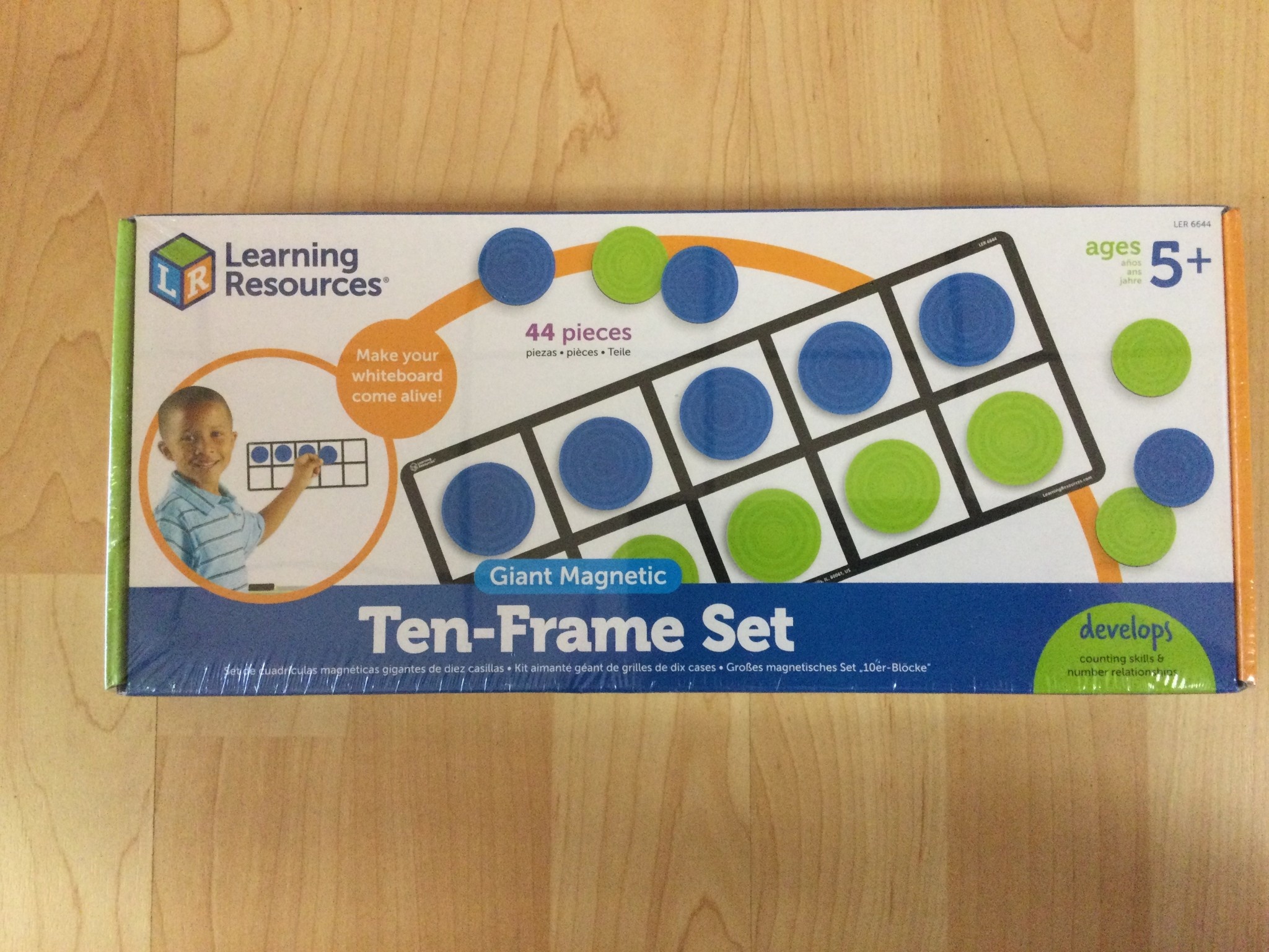 Giant Magnetic Ten Frame Set - School Spot