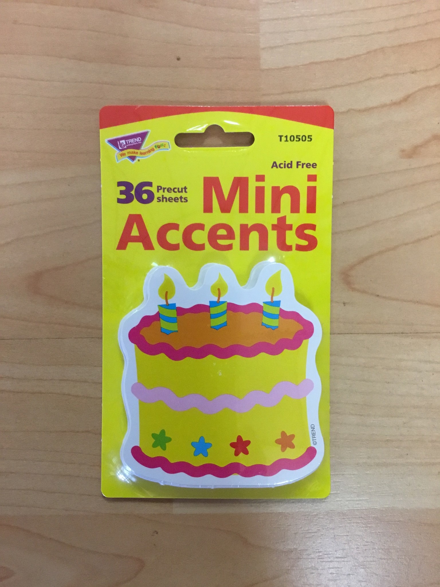 Birthday Cake Mini Cutouts - School Spot