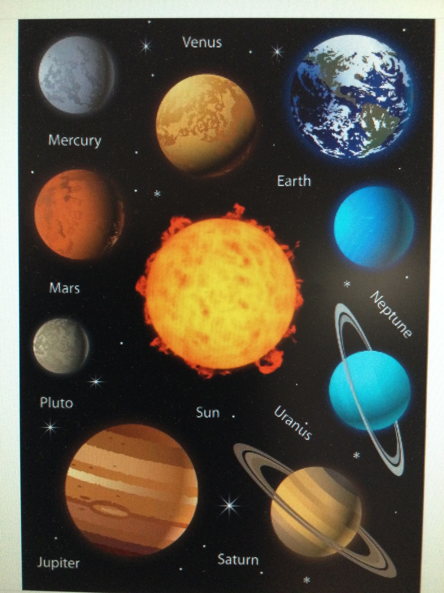 Solar System Die Cut Magnets - School Spot