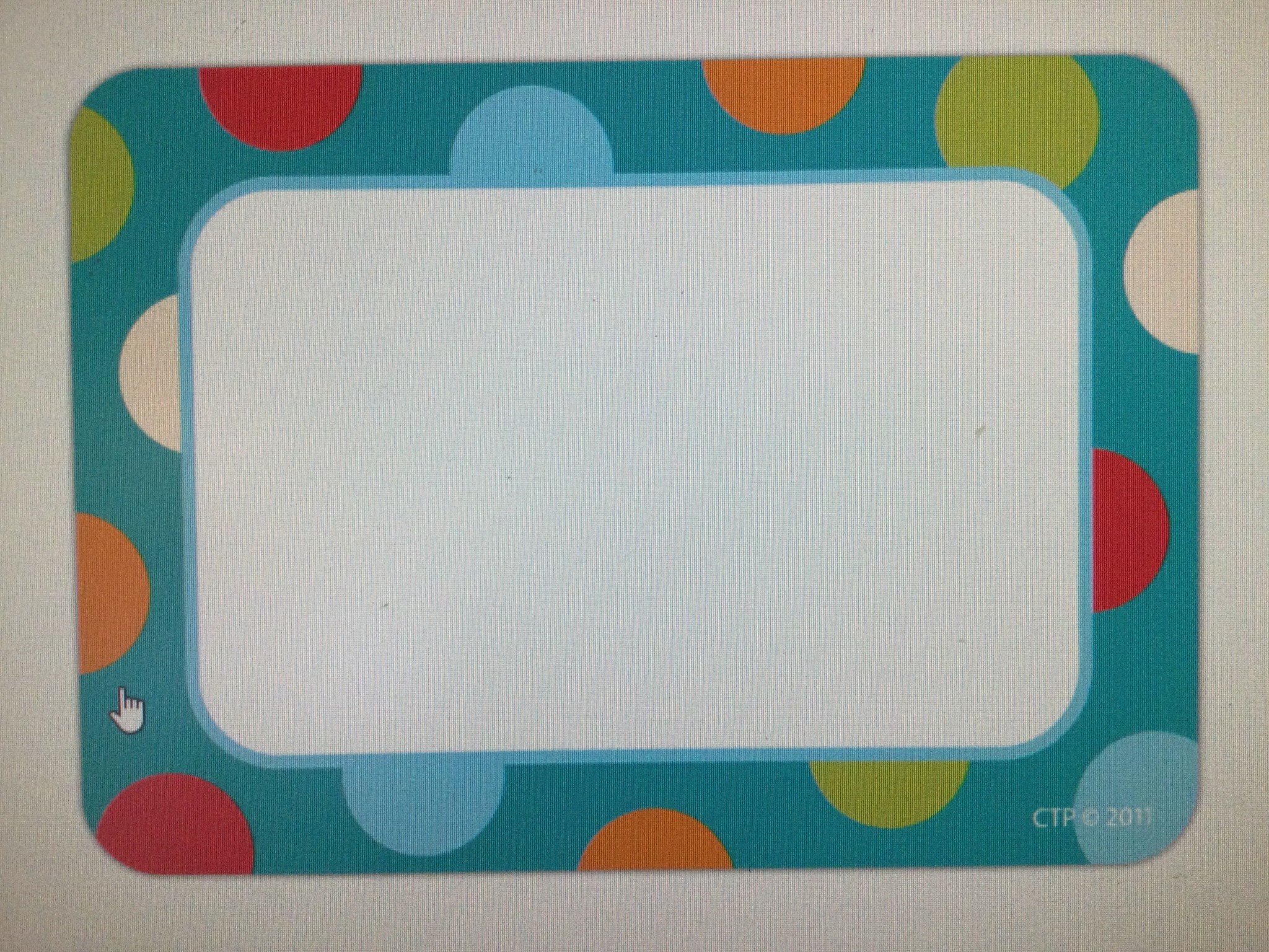 Dots on Turquoise Labels - School Spot