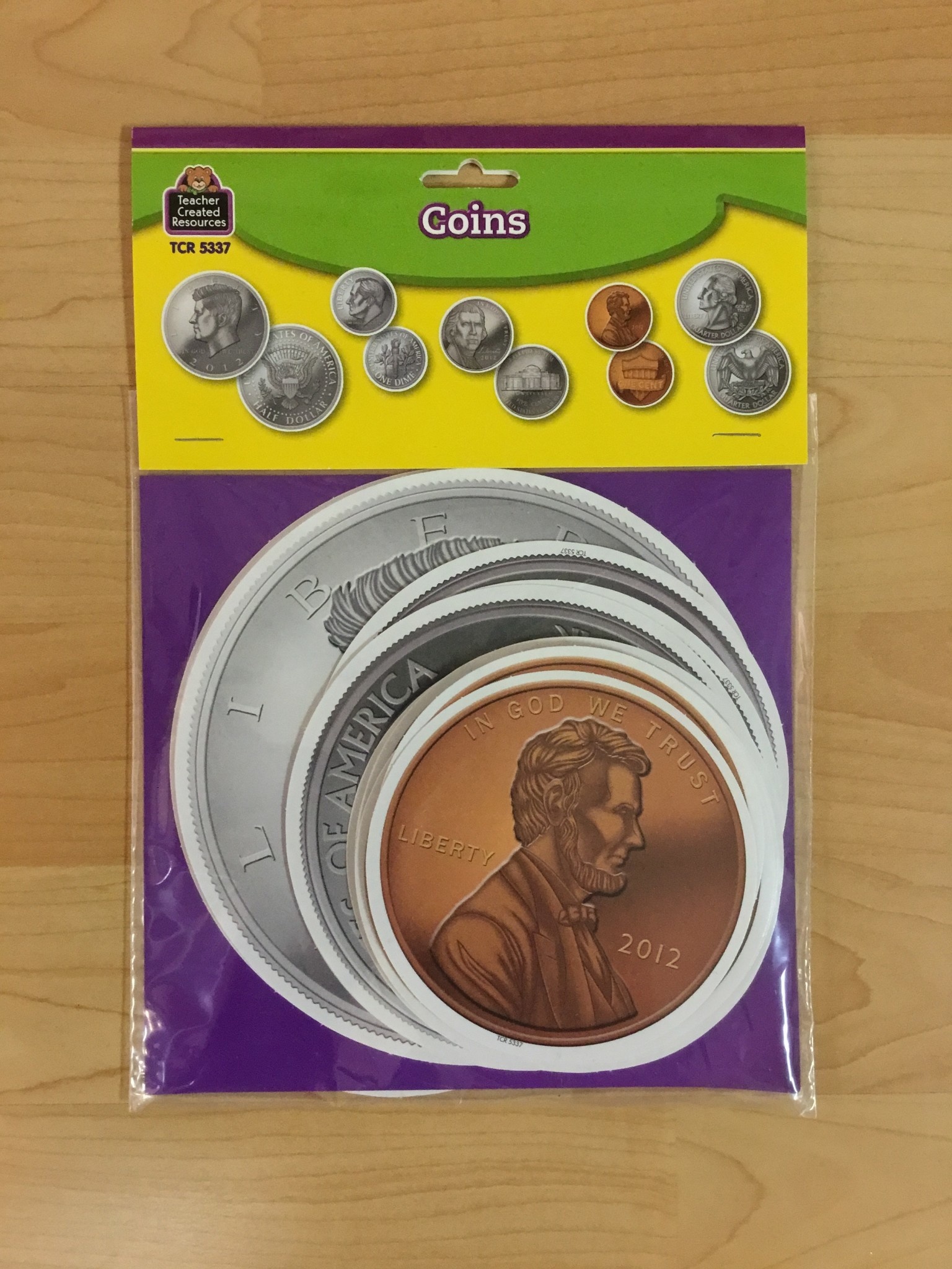 Coins Cutouts - School Spot