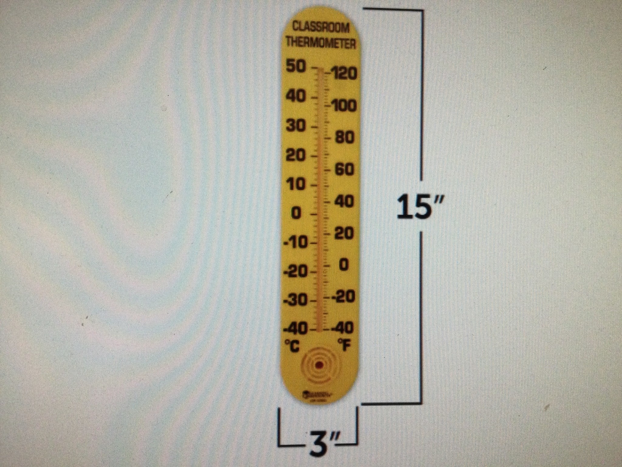 Classroom Thermometer - School Spot