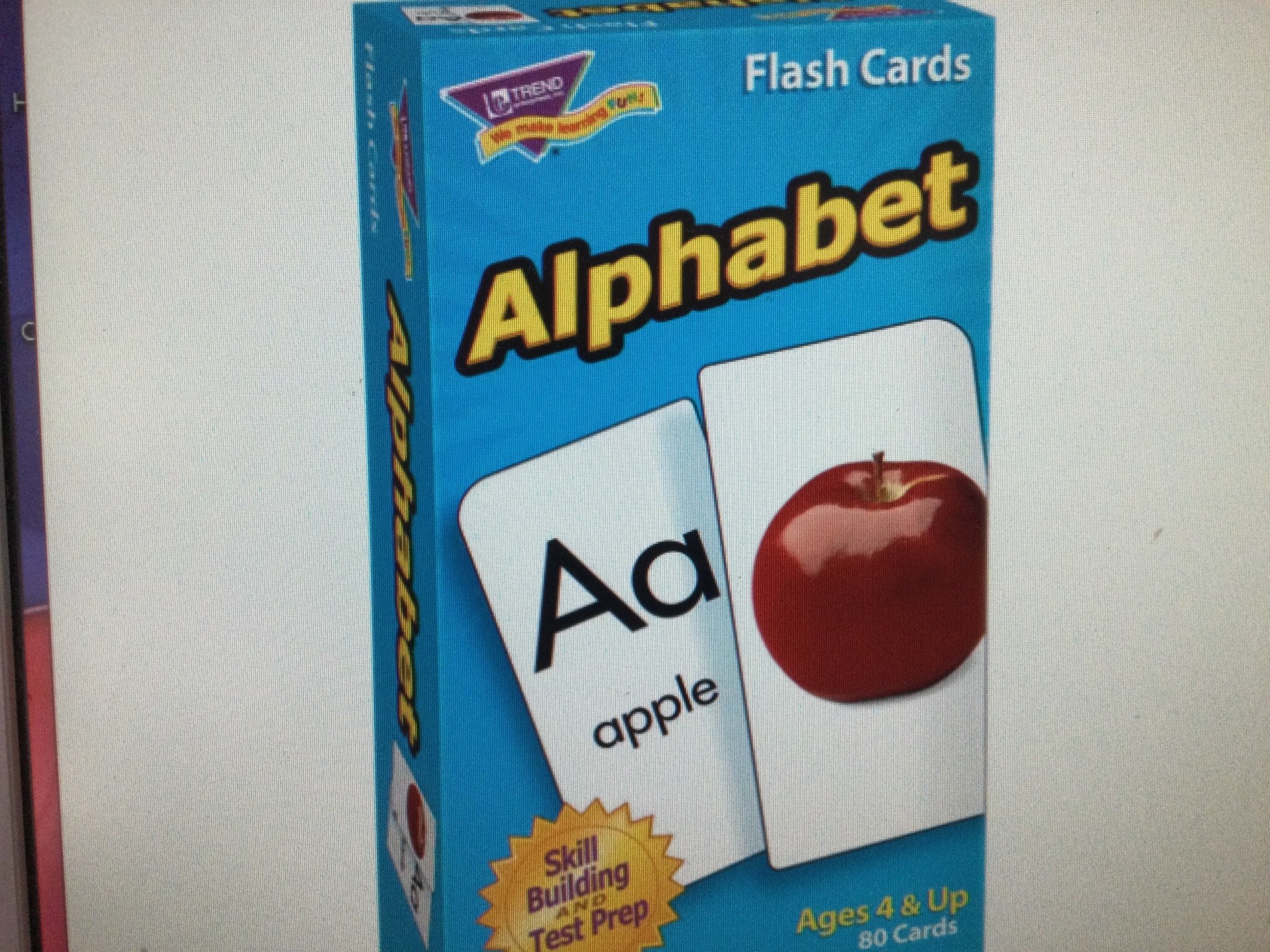 Alphabet Flash Cards - School Spot