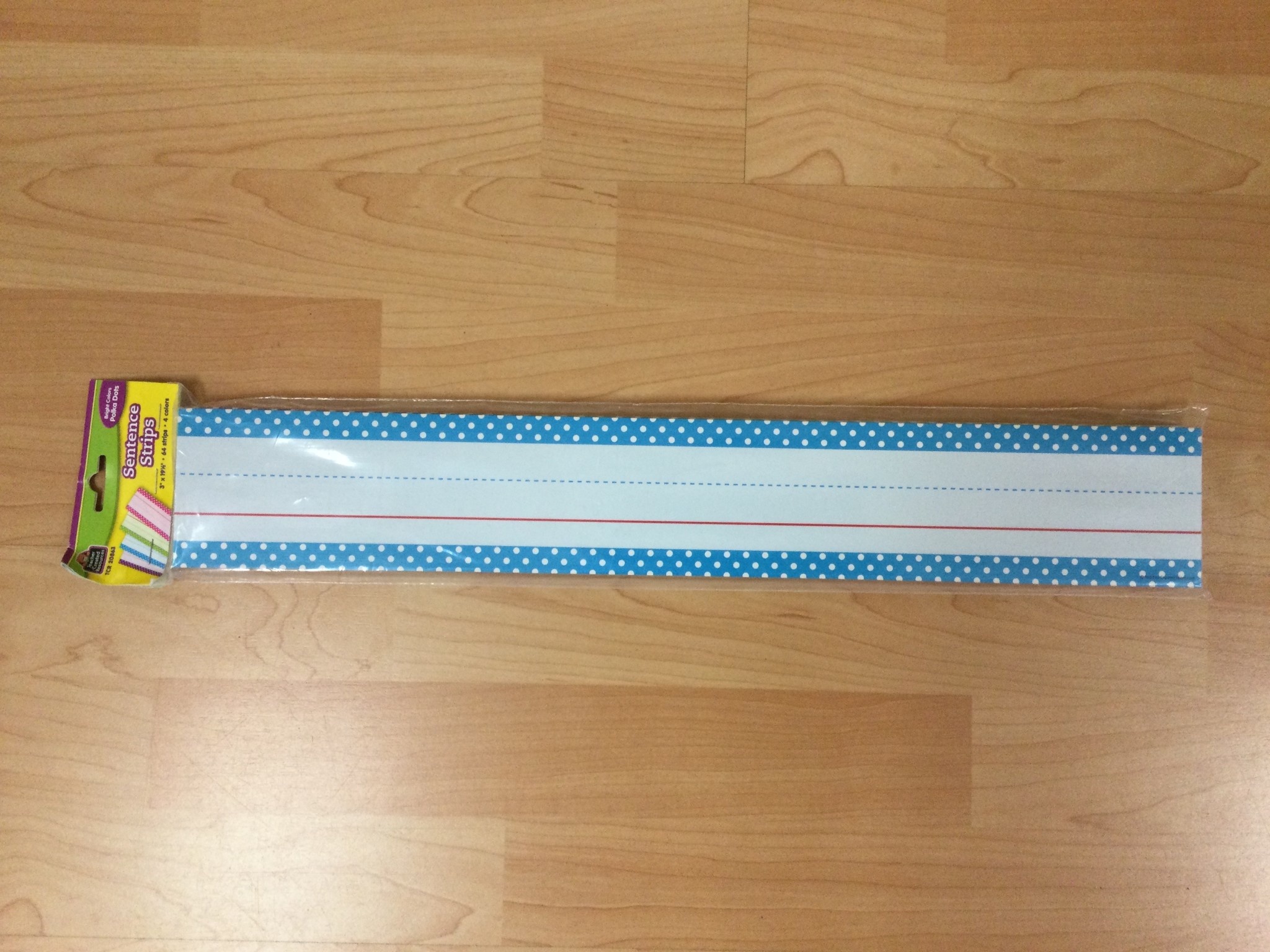 Polka Dot Sentence Strips - School Spot